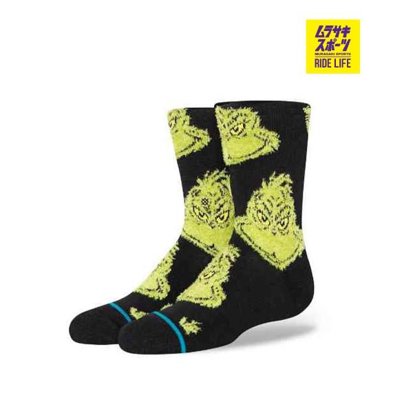 【ひねくれ者だけどどこか憎めない、“クリスマスを盗んだ”あの緑のキャラクターを足元に、ホリデーシーズンに毎年人気のコラボソックス。】●伸縮性のあるリブがふくらはぎを包み込み、きつ過ぎずゆるくない極上のフィット感を生み出します。●トラブルの多...