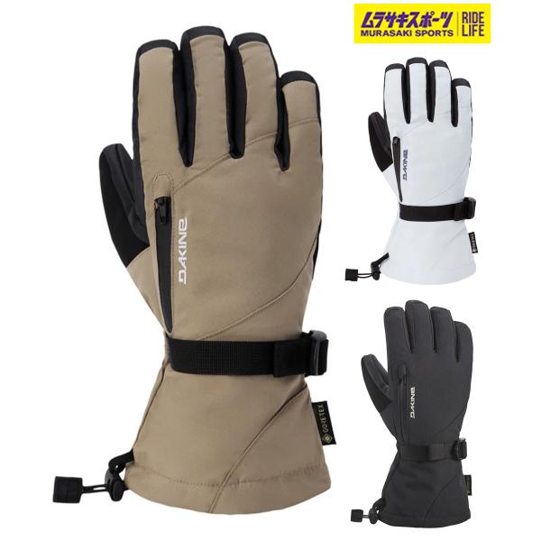 【DAKINE】ダカインのグローブです。青空の日もブリザードの日も、どんな天候にも対応できるDAKINEの万能ウィメンズグローブWOMENS SEQUOIA GORE-TEX GLOVES。GORE-TEX ePE Gore plus wa...