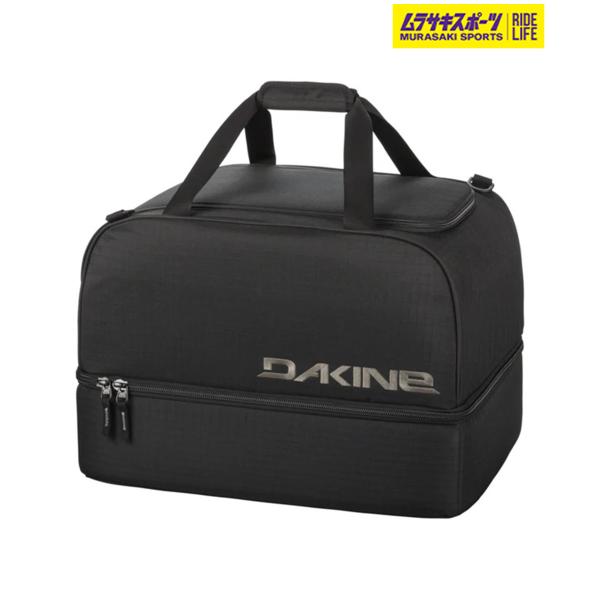 【DAKINE】ダカインのブーツケースです。ウェアとブーツを分けて収納できる、この衛生的な構造がポイントです。上部のメインスペースにはジャケットやグローブなどの小物をたっぷりと。下部のブーツ専用スペースは防水シートでシーリングされており、濡...