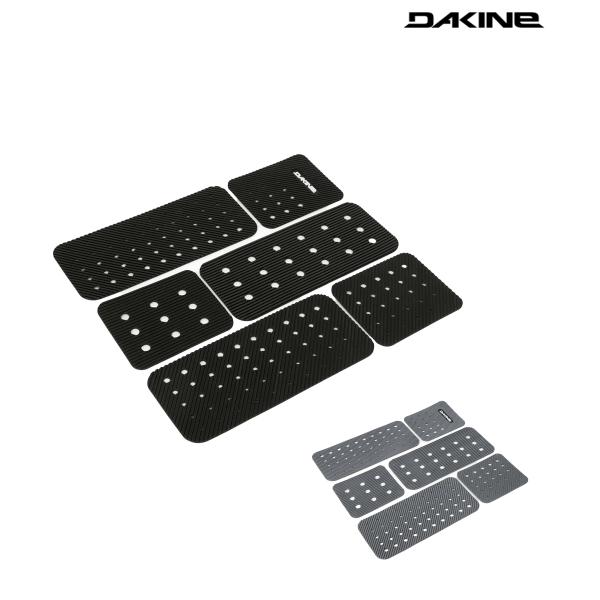 【DAKINE】ダカインのデッキパッド。足なじみのよく、グリップ性に優れるフレンドリーフォーム（生分解性EVAフォーム）を使用したデッキパッド。ラインナップグリッドパターンを採用したカスタム可能な6ピース 。幅の広いボード用に設計しました。...