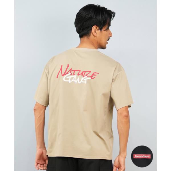 【大人サーフな雰囲気の新規取り扱いブランドNature Gang/ネイチャーギャング】→こちらの商品はムラサキスポーツ限定商品です。●バック＆胸元プリント●シンプルなデザイン◆おすすめコーディネートシンプルなブランドロゴTなのでボトムスにデ...