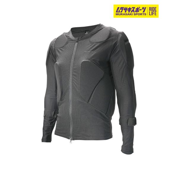 【north peak】ノースピークのスノーボード ボディプロテクター・背中とあばらにはEVA＋NBRの2層構造PADを配置・吸汗速乾性に優れた軽量のメッシュ素材・背中裏PAD面には3Dエアメッシュを採用し蒸れを軽減・着脱性に優れたダブルジ...