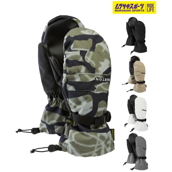 【発売日：2025年08月21日】【BURTON】バートンのスノーボードグローブ防寒性と快適性を両立した高機能スノーグローブ。中綿入りの設計に加え、GORE-TEX素材が優れた防水・透湿性を提供。汗による不快感を軽減しつつ、しっかりと暖かさ...