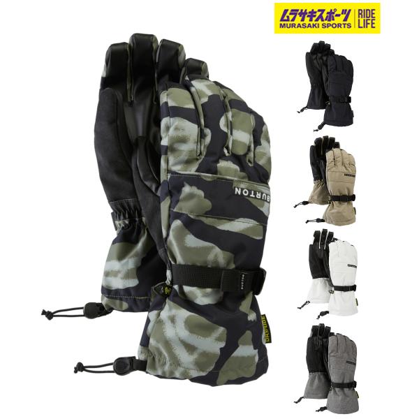 【発売日：2025年08月21日】【BURTON】バートンのスノーボードグローブ防寒性と快適性を両立した高機能スノーグローブ。汗による不快感を軽減しつつ、しっかりと暖かさをキープします。着脱可能なインナーで気温に合わせた調整が可能。ロングカ...