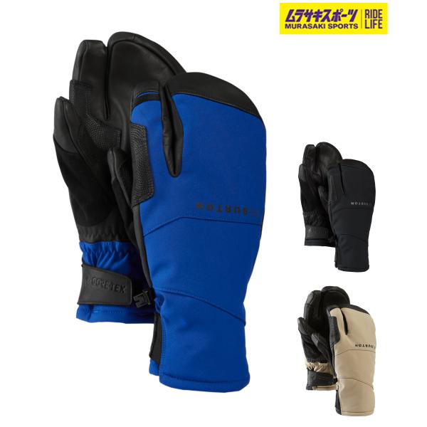 【発売日：2025年08月21日】【BURTON】バートンのスノーボードグローブGORE-TEX素材と高品質なレザーパームを融合し、防水性・耐久性・透湿性のすべてを兼ね備えたスノーグローブ。汗や雪によるムレを防ぎ、アクティブなライディング中...
