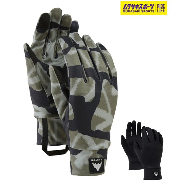 【BURTON】バートンのスノーボードインナーグローブ優れた素材と快適な設計で、ウィンタースポーツに最適な一枚。防寒性、通気性、スタイルすべてを兼ね備え、アクティブなシーンでも快適な着用感を提供します。