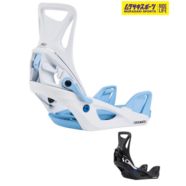 【発売日：2025年08月21日】【BURTON】バートンのスノーボードバインディング「カチッと踏み込むだけで、すぐに出発」BURTONのStep On Re:Flexバインディングは、キッズ＆ユースのために開発された次世代モデル。面倒なス...