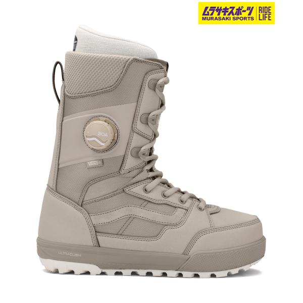 【VANS】バンズのスノーボードブーツ自由自在なフィット調整を可能にするBOAハイブリッドシステムに、Smartwool搭載のV2インナーで極上の暖かさと快適さを提供。地形対応力に優れたV2アウトソールとヒールホールド強化設計で、どんな滑走...