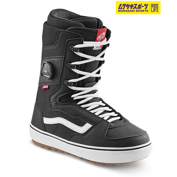【VANS】バンズのスノーボードブーツVANSらしい伝統的デザインに、BOA×シューレースのハイブリッドフィットを融合。ヒールホールド問題を解決するCustom Slide Guide搭載で、雪上での安定感が格段に向上。柔軟性のあるV1イン...