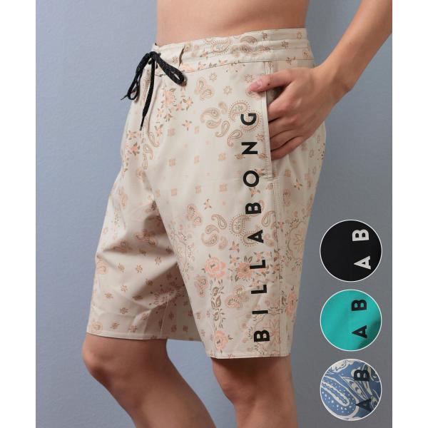 【定番のロゴデザインボードショーツ】●膝上丈●速乾素材●ポケット◆おすすめコーディネートオーバーサイズのTシャツで夏のリラックスサーフスタイル◎優しい色合いのボードショーツは肌色問わず合わせやすいアイテム。ラッシュガードは無地〜柄物まで合わ...