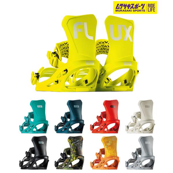 【FLUX】フラックスのスノーボードバインディングベースプレートに軽さと扱いやすさをアップした新配合GLASS REINFORCED FLEX LITE GRADEを採用。取付けディスクにも新配合FLEXIBLE DISKと組み合わせること...