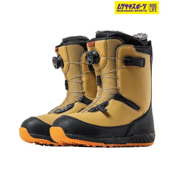 【FLUX】フラックスのスノーボードブーツ柔らかく、ナチュラルなフレックス。シングルBOAながら自在な調節が可能。エントリーモデルが新たな進化を遂げる。