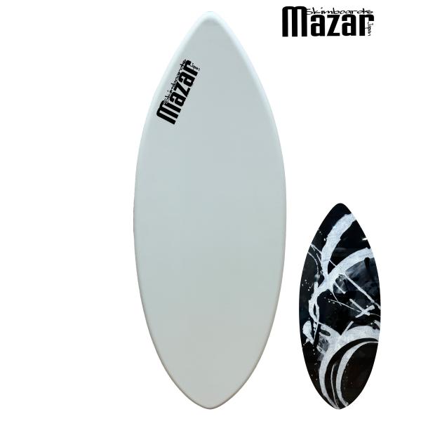 【MAZAR】マザーのスキムボードMAZARの原点ベーシック。ハンドレイアップによる日本製正統派スキムボード。設計の力点は、オンボードの確実性と水面での安定感。そしてはじかれにくいターンのコントロール性能。ボトムに18オンス、デッキに16オ...