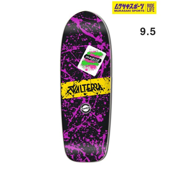 【MADRID】マドリッドのスケートボードデッキ1960年代、南カリフォルニアでジェリー・マドリッド（Jerry Madrid）は、親のガレージでサーフボードのシェイピングを始めました。波がない日は、自分や仲間たちのためにスケートボードを作...