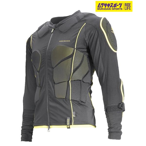 【鎧武者】ヨロイムシャのプロテクターです。転倒による身体へのダメージを最小限に抑えたい。鎧武者のBODY PROTECTOR(XRD)は、衝撃を受けた瞬間に硬化するXRDを主要なプロテクションパッドに採用。抜群の衝撃吸収力で、あなたの上半身...