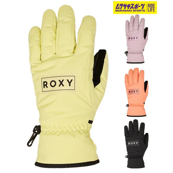 【ROXY】ロキシーのグローブです。豊富なカラーバリエーションで、ウェアとのコーディネートが楽しくなるROXYのスノーグローブFRESHFIELD GLOVES。シンプルなデザインにロゴワッペンがアクセントを添えます。片手で簡単に調節できる...
