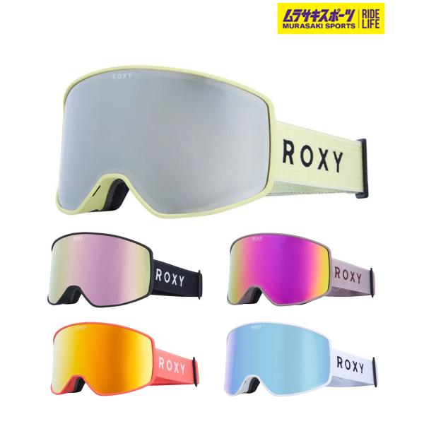 【ROXY】ロキシーのスノーボードゴーグルです。薄めのフレームと平面レンズを組み合わせた、シンプルで洗練されたデザインが魅力のミディアムサイズゴーグル。ROXY独自の「COLOR LUXEハイコントラストレンズ」を採用しており、雪面の凹凸や...