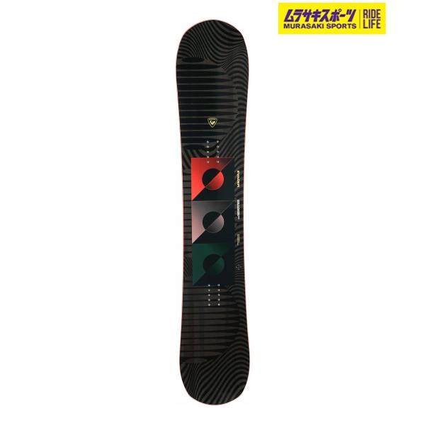 【ROSSIGNOL】ロシニョールのスノーボードです。ロッカーとソフトフレックスの適切な組み合わせにより、操作性が高く非常に楽なライディングが可能。初心者向けのオールマウンテンボード。