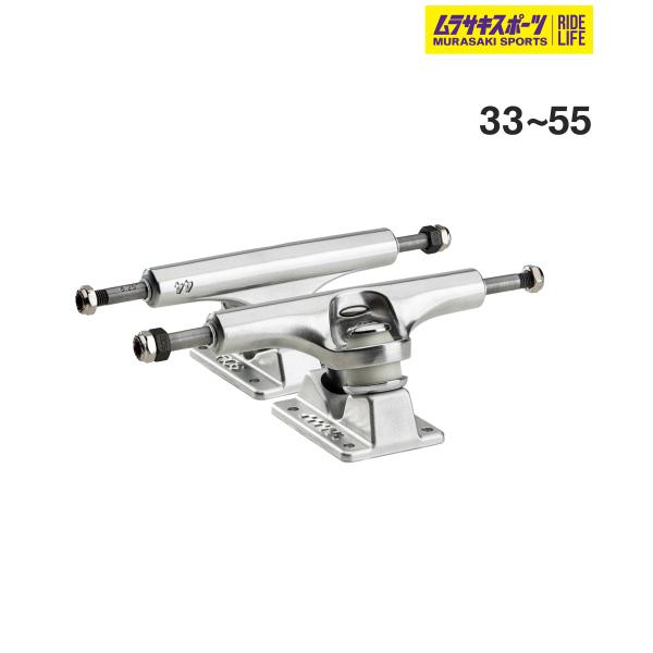 【ACE TRUCKS】エースのスケートボードトラック。【スケーターから絶大な支持を受ける Ace Trucks に、進化系モデルが登場】■特徴■・インバーテッド・キングピン構造・ナットが内側に収まる構造により、グラインド時の引っかかりが少...