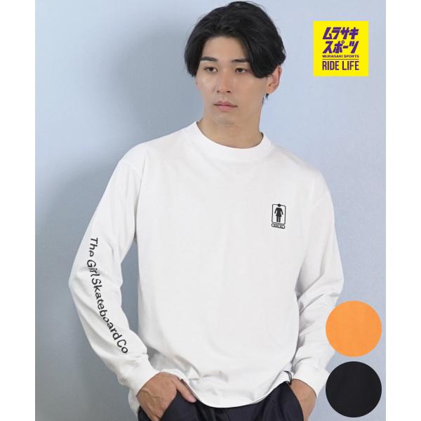 【何枚持っていても困らない！ロングシーズンで着用できるロンT】●左胸と右腕にブランドロゴをレイアウトしたシンプルなアイテム。●定番のブラック・ホワイトとコーディネートのアクセントになるオレンジの３カラー展開。●３サイズ展開なので、お好きなシ...