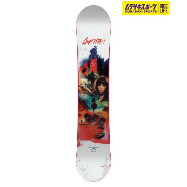 【CAPITA】キャピタのメンズスノーボードP2スーパーライト・コア、1.5.mmフルコーク・エッジ・ダンパー・システム、そしてチップからテールまでカーボン・ブースターが直接織り込まれた全く新しいハイブリッド・ホーリーシートを採用したリシェ...