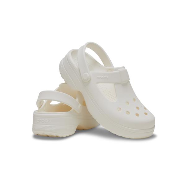 【クロックスから人気のメリージェーンデザインが登場！】米コロラド州ボルダーで創立。さまざまなシーンや季節に活躍する、カラフルで軽く履き心地の良い独自のコレクションを提供しているブランドです。●「クロスライト」素材を全面採用し、軽い履き心地と...