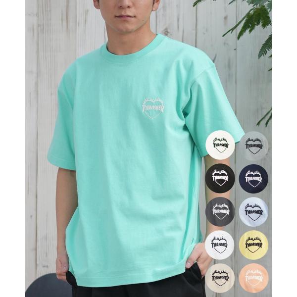 【多彩なカラバリ!!ヘビロテしたくなる半袖Tee!!】→こちらの商品はムラサキスポーツ限定商品です。●合計11カラーと豊富な展開色でオーバーサイズの半袖Tee●着丈や身幅に余裕を持たせたリラックスシルエット●左チェストにはTHRASHERの...