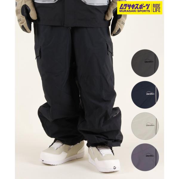 【DIMITO】ディミトのスノーボード、ウェアゲレンデとストリートをシームレスに繋ぐ、韓国発ブランドDIMITO。新作「25 AIR FORCE BANDED PANTS WIDE FIT」は、ファッション性と機能性を見事に両立させた一本で...