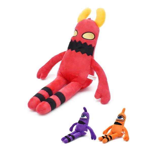 【TOYMACHINEのキャラクターが人形になって登場】お部屋に飾ってもバッグにつけたりしてもGOOD！いつもあなたのそばに置いてください。●Mサイズ約35cm●対象年齢6歳以上●赤色の名前は”トイモンスター（TOYMONSTER）”です。...