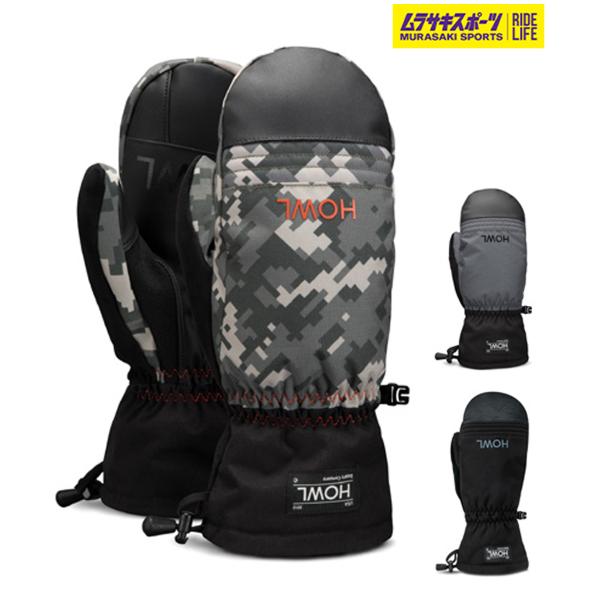 【HOWL】ハウルのスノーボード、グローブHOWLのチームライダーたちが自らデザインを手掛けた、信頼の証「Team Mitt」の登場です。レベルやスタイルを問わず、あらゆるスノーボーダーのために作られたこのミトンは、様々な気象条件でその真価...