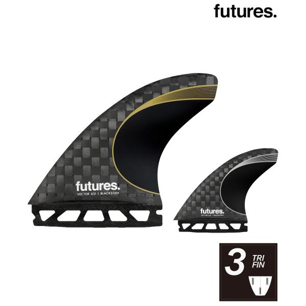 【FUTURE】フューチャーフィン従来のVector 3/2（Alpha素材）を進化させた、Futuresの最新ハイパフォーマンスモデル。従来のBlackstixよりも硬めのラミネート構造で、ターン中もフォイルがしっかり機能し続けます。剛性...