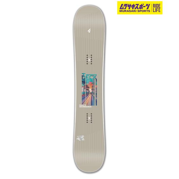 【FANATIC】ファナティックのスノーボードFANATICの実績と技術の結晶とも言えるT-OECK。スノーボードの楽しさをいち早く体験できるように設計されています。実際に手に取るとわかる軽さとアーチ形状やソフトフレックスの恩恵は、低速での...