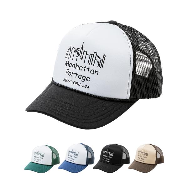 【フロントにブランドロゴを配したベーシックなメッシュキャップ】　　●5パネルで、あらかじめカーブしたバイザーが特長。●後頭部のネームタグ付きスナップバックで簡単にサイズ調節が可能です。●緩やかにカーブしたバイザーを採用したやや深めな被り心地...