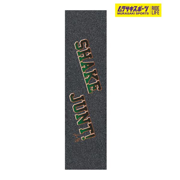 【MOB GRIP × SHAKE JUNT × JAMIE FOY】プロスケーター Jamie Foy（ジェイミー・フォイ） のシグネチャーモデルグリップテープ。SHAKE JUNTらしいストリート感のある“COLLEGIATE”ロゴデザ...