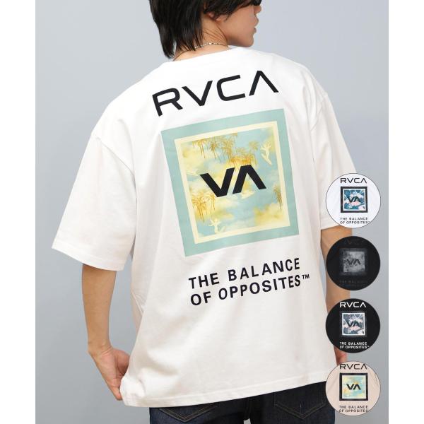 【人気のボックスロゴデザインの半袖TEE】●肌触り滑らかなコットン100％で仕立てたクルーネックTシャツ。●左胸にRVCAロゴをワンポイントで配し、背面にはビッグサイズでボックスロゴをプリントしました。●シルエットはショルダーラインを落とし...