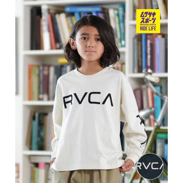 【カリフォルニア発ブランド"RVCA"のTシャツ】●身幅が広く、肩を落としたビッグシルエットが印象的なロングスリーブTシャツ。●ルーズなシルエットがRVCAらしいスタイルを演出します。●フロントと左スリーブにRVCAロゴ、バックにTHE B...