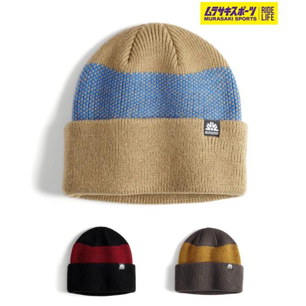 【AUTUMN】オータムのスノーボードビーニースノーシーンからストリートまで、自然体で楽しむスタイルに。AUTUMNのビーニーは、スノーボーダーやスケーター、アーティストたちの間で注目を集めるアメリカ発のヘッドウェアブランド。自然からインス...