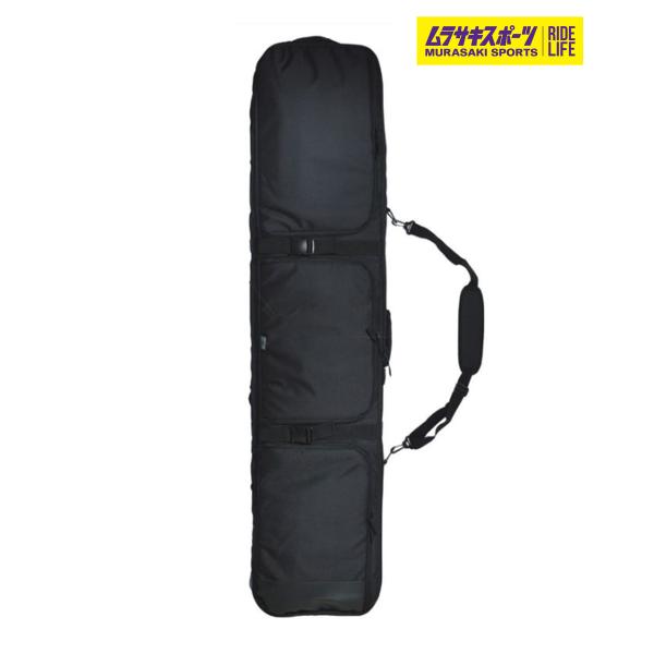 【KARNA】カルナのスノーボードケース。ボード、ウェア、ブーツと小物類を収納する大容量ボードケース。ケースの周囲をプラスチック芯のパイピングで補強し、耐久性も十分。≪商品詳細≫■機能/特徴■・内側は軽量の防水生地を使用し、濡れたもの、汚れ...