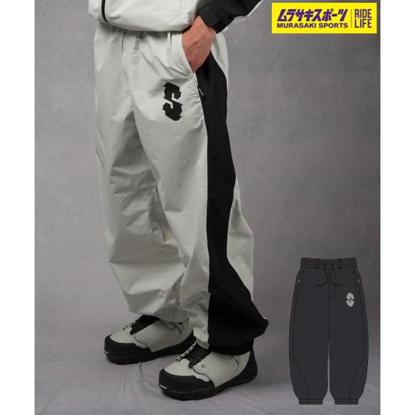 【SOUVENIR】スーベニアのスノーボードウェア、パンツ冷たい雪の世界でも快適に楽しむために生まれた、SOUVENIRのスノーボードウェア。15K/15Kの高い防水・透湿性を誇るPFASフリーのメンブレンを採用し、フルシームテープ加工とP...