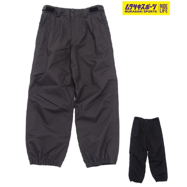 【NOMADIK】ノマディックのスノーボードウェアNOMADIKのパンツは、3LAYER STRETCH NYLONを採用し、動きやすさと快適さを追求したリラックスフィット。耐水圧20,000mm、透湿性10,000g/m2というハイスペッ...