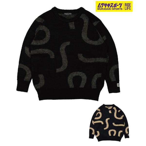 【NOMADIK】ノマディックのスノーボードインナーウェアノマディックらしい総柄が特徴の普段使いもできるジャガードセーター。NOMADIKとはムラサキスポーツ契約ライダー工藤洸平が立ち上げたブランドです。NOMADIKチームライダーは日本の...