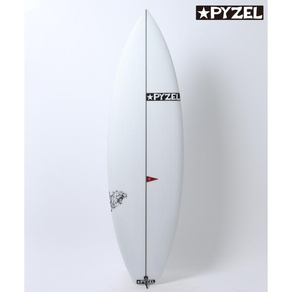 【PYZEL】パイゼルのサーフボードジョン・ジョン・フローレンスの要望に応じて開発された「パワータイガー」は、波のサイズと質が中程度の条件で優れたパフォーマンスを発揮するボードです。主な特徴は、ノーズとテールをナローにしてターン時の安定性を...