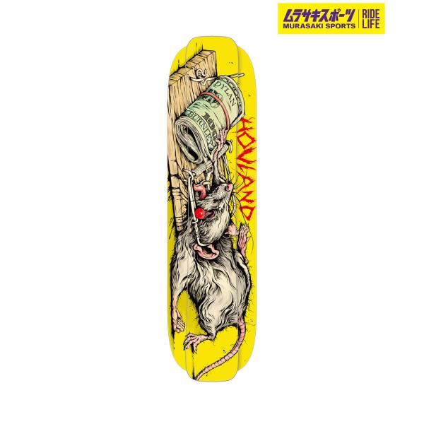 【HOVLAND】ホブランドのスノースケートボード。Five-Oh(ファイブオー)はスケートボードの様にポップでトリッキーにデザインされたツインチップスノースケート。オーリー・フリップ・スピン系トリックやレール・ボックスなどのジビングに最高...