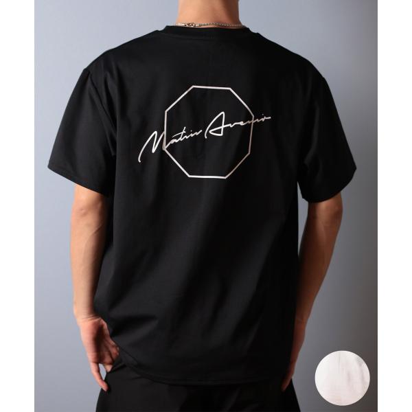 【格闘家“朝倉未来”が手掛けるアパレルブランドMATIN AVENIRの水陸両用Tシャツ】→ムラサキスポーツ限定●ムラサキスポーツ販売店舗限定アイテム●ビッグシルエット●バックプリント●着用モデルは秋元強真選手◆おすすめコーディネートシンプ...