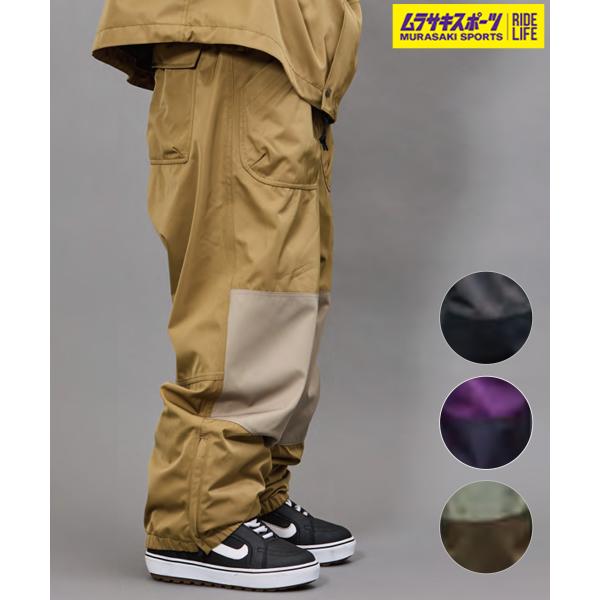 【UNFRM】ユニフォームのスノーボードウェア、パンツ深雪にも負けない、UNFRMのスノーパンツは耐水圧10,000mmの防水性能に加え、要所に施されたシームテープが優れた防雪・防水性を発揮。ウエストと裾にはそれぞれパウダーガードを搭載し、...