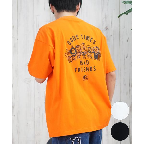 【バックプリントが目を引く！主役になる半袖T】→こちらの商品はムラサキスポーツ限定商品です。●ムラサキオリジナルヘビーオンスBODY使用●限定デザイン●オーバーサイズでゆったりと着用できどんな身長や体型の方にもおすすめです。≪商品詳細≫■素...