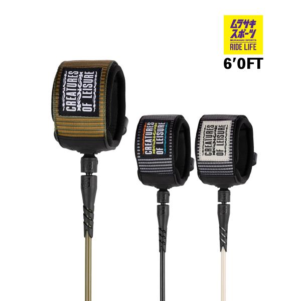 【CREATURES】クリエーチャーのリーシュコード。オルタナティブボードに合わせた目新しいデザインの新シリーズ。クリエーチャーズ独自の耐久性あるテクノロジーは活かし、その見た目＆機能を兼ね備えたハイブリットモデル。7mmのコードの太さは初...