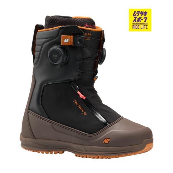 【K2】ケーツーのスノーボードブーツです。スノーサーフのパイオニアである玉井太朗氏の哲学を具現化した、K2スノーボーディングの最高峰ブーツ「TARO TAMAI RS」。このモデルの最大の特徴は、上質な「フルグレインレザー」を使用したアッパ...