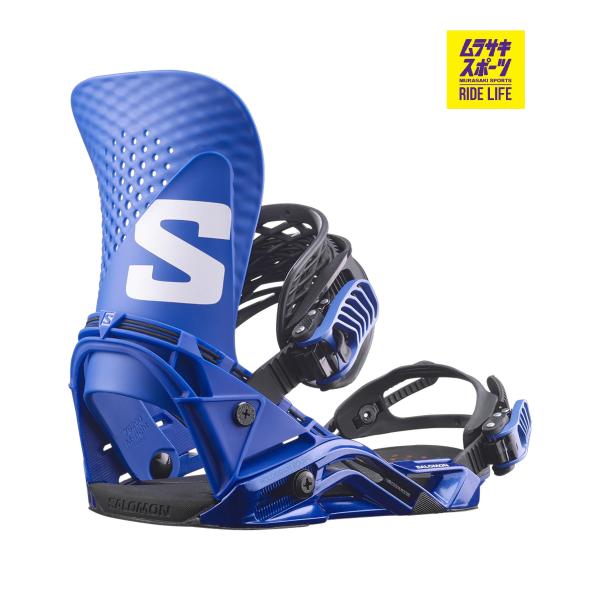 【SALOMON】サロモンのバインディングです。ハイパフォーマンスなフリースタイルライディングのために設計された大人気モデル「HOLOGRAM」が、2026年限定の特別コレクション「S/LAB EQUIPE」として登場。SALOMON独自の...