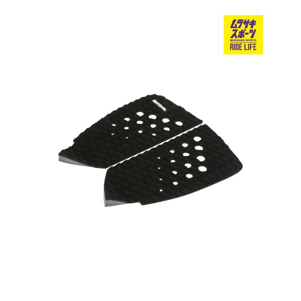 【DAKINE】ダカインのデッキパッド。レトロフィッシュボードの形状に最適化された2ピース仕様のサーフトラクションパッド。幅広なテールデザインにフィットする独自のシルエットを採用し、優れたグリップ力と操作性を提供する。表面には確実なトラクシ...